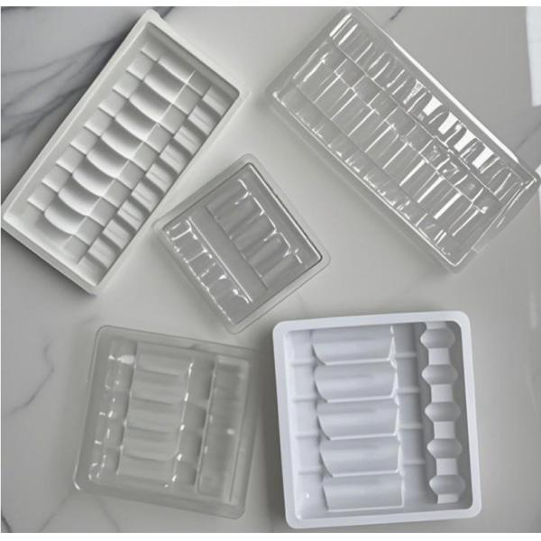 Quality Customized ampoule bottle tray, medical packaging Disposable blister 5ml packaging 5ml ampoule packaging 5ml medicine packaging 5ml for sale