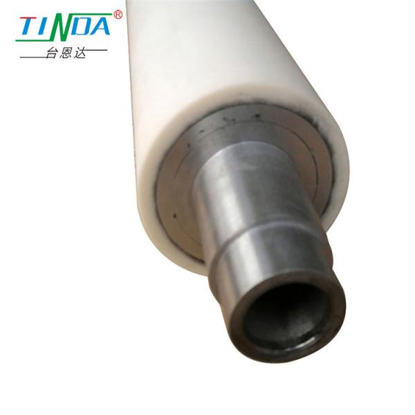 Quality Industrial Grade Heating Rubber Coated Steel Rollers Rubber Roller OEM for sale