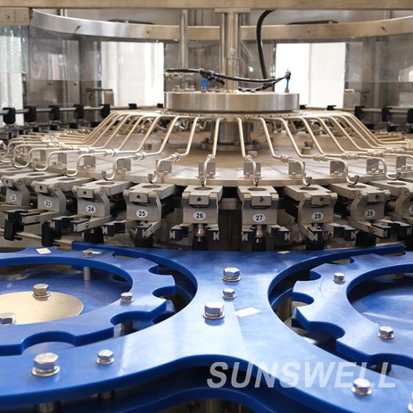 Quality Stable Performance Small Juice Filling Machine 15000BPH Square Bottle 5000 KG for sale