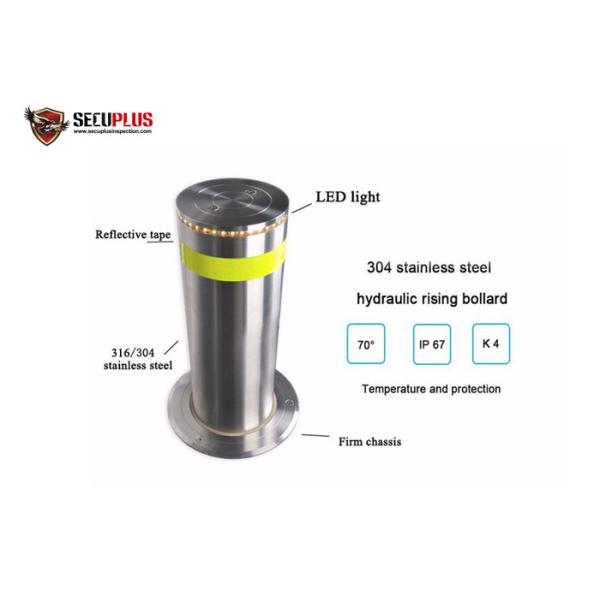 Quality Vane Pump 6s SS304 Security Remote Control Bollard for sale