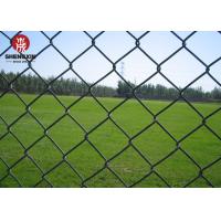 Quality Height 3.0m Chain Link Mesh Fence Plastic Coating Antiseptic for sale