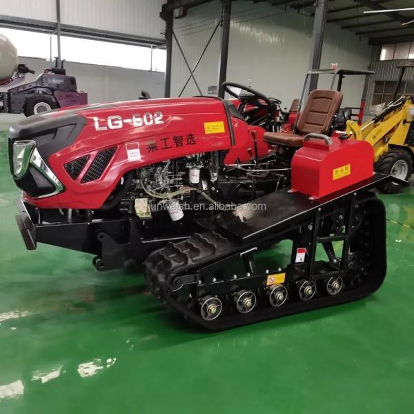 Quality Tracked Tractor Crawler for Farm 50HP Mini Agricultural Type 2000kg Load for sale