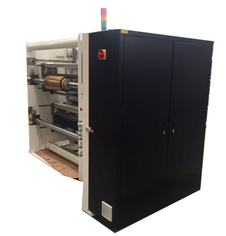 Quality High Precision Slitter Rewinder Machine , Stretch Film Slitting Rewinding for sale