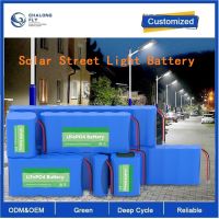 Quality CLF OEM 26650 lithium battery 3.2/6.4/12.8V 40Ah 60Ah solar street lamp battery lithium iron phosphate LiFePO4 battery for sale