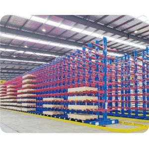 Quality Heavy Duty Adjustable Cantilever Racking System with Powder Coating for Long and for sale