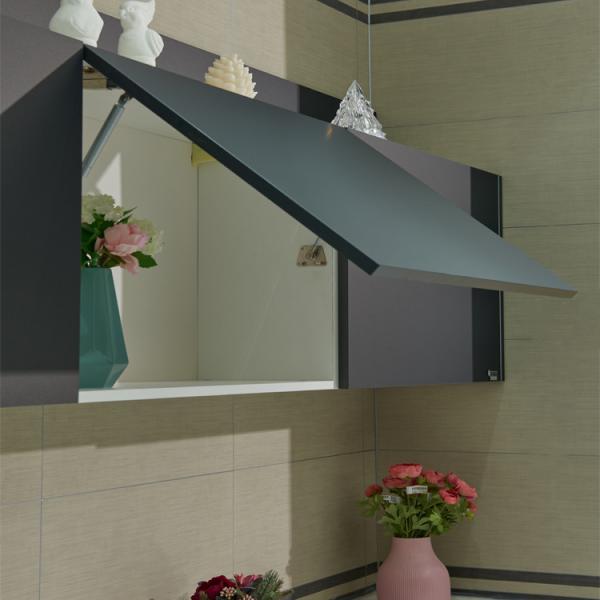 Quality Commercial Metal Handle Adjustable PVC Kitchen Cabinet Particle Board for sale