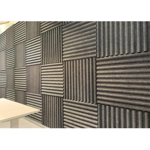 Quality Suspended PET Acoustic Baffles Hanging Sound Absorber For Open Ceilings for sale