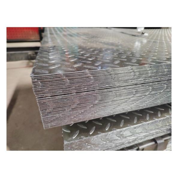 Quality Hot Dip Galvanized Pattern Plate 2.3*1250mm for 1000-1500mm Width and ±5% for sale