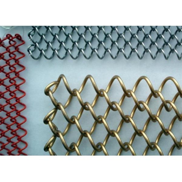 Quality Chain Link Decorative Wire Mesh 0.5-2mm Wire 40-85% Open Area for sale