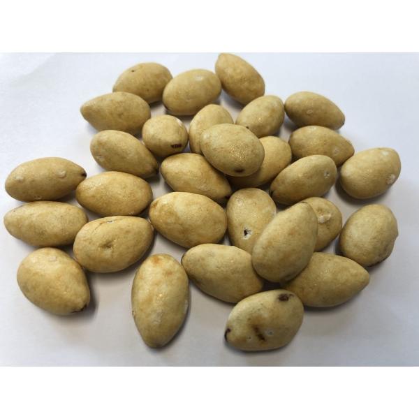 Quality Vegan Low Fat Japanese Style Soy Sauce Flavor Coated Roasted Almonds Nuts Snacks for sale