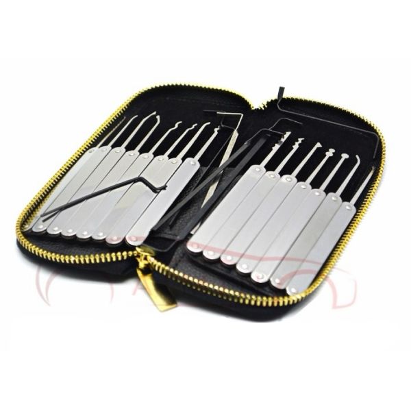 Quality 16-Piece Single Hook Key Pulling Tool Set Lock Pick Recommended by Professional for sale