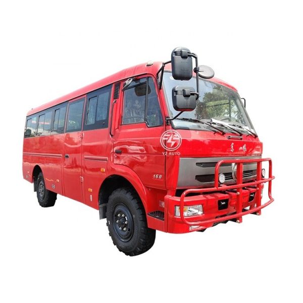 Quality 4 Wheels Drive Bus Passenger Carrier Coach Bus Luxury 10-19 Seats Optional Optoinal Zhuanzhi CCC ISO 4 6L for sale