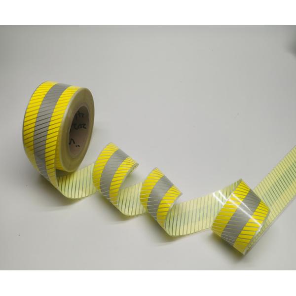 Quality Yellow Silver Yellow Segmented Heat Transfer Film For Activewear for sale