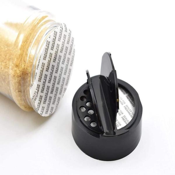 Quality Cylinder 280ml Clear Plastic Pet Spice Jar Customized Color for sale
