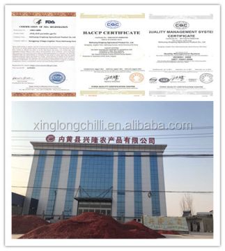 Pungent dried red chili pepper spice SHU15000-20000 for US