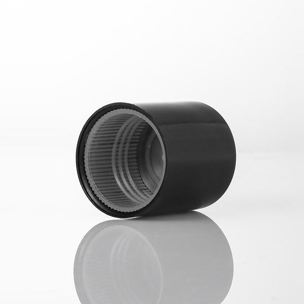 Quality Frosted 100ml Plastic Bottle With Screw Cap PE Black Plastic Material for sale