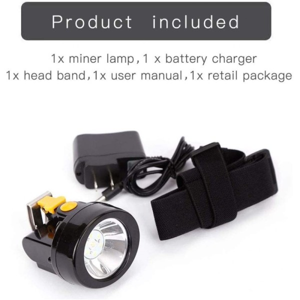 Quality Waterproof Explosion Proof Rechargeable Mining Light LED Headlamp for Hard Hat for sale