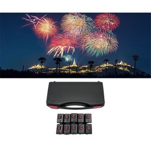 Quality Rechargeable Battery Wireless Remote Control Cold Fireworks Firing System OEM for sale