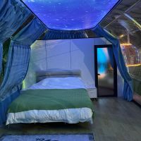 Quality Diy Bubble Tent Oval Infinitely Extended Polycarbonate Dome house for Glamping for sale