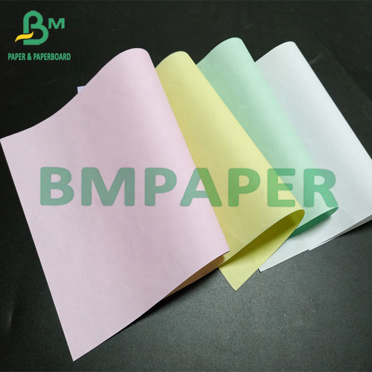 50g 55g Colorful Carbonless Harmless Copy Paper Sheet For Invoice Printing