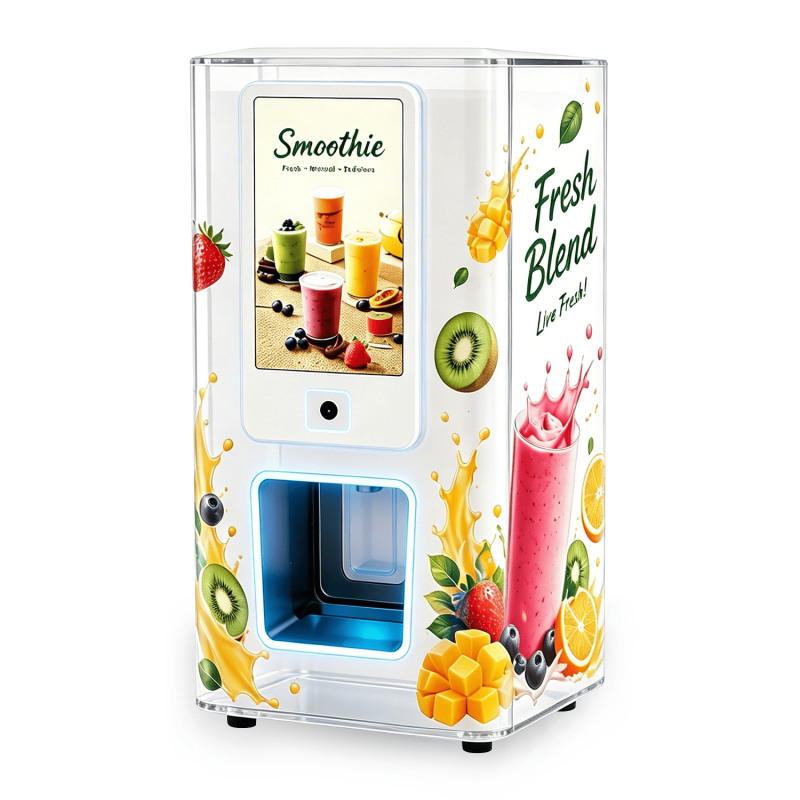 Quality Countertop Mini Automatic Smoothie Vending Machine, Commercial Self Service for sale