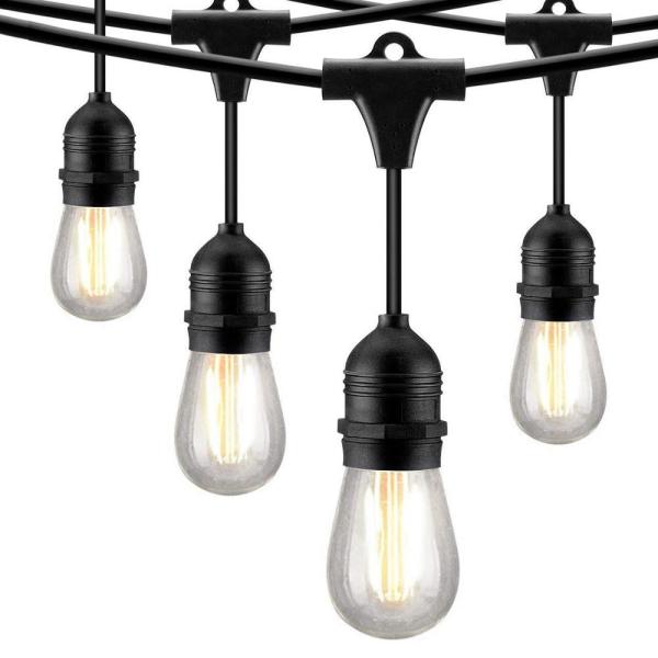Quality Controller Included 48 Foot Waterproof Outdoor LED String Lights for sale
