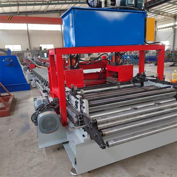 Quality Galvanized Steel 0.8-2.5mm Cable Tray Roll Forming Machine PLC Controlling for sale