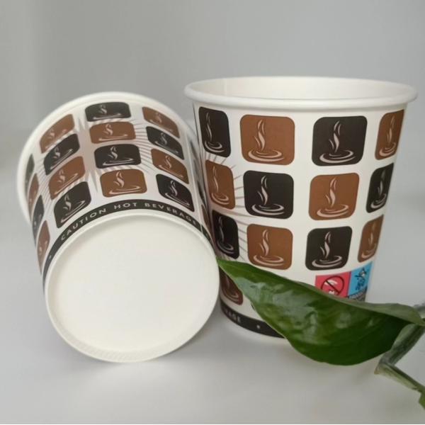 Quality 8 Oz 300g Single Wall Creative Disposable Paper Cup Customized for Your for sale