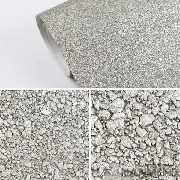 Quality Removable Interior Wallpaper Stone Textured SGS / CSA Standard for sale