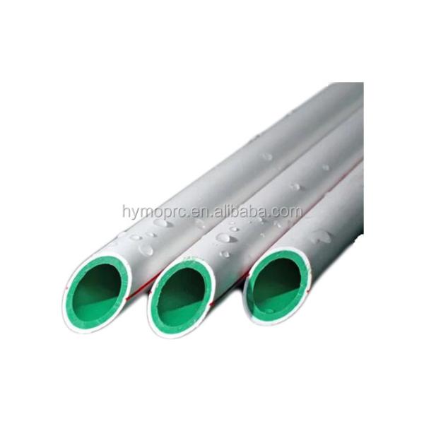 Quality Competitive Green Composite PPR Pipe Fittings for Plumbing Length 5.8M 20mm for sale