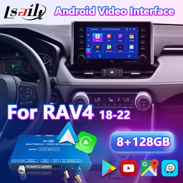 Quality Lsailt Android GPS Navigation Multimedia Interface for 2018-2023 Toyota RAV4 for sale