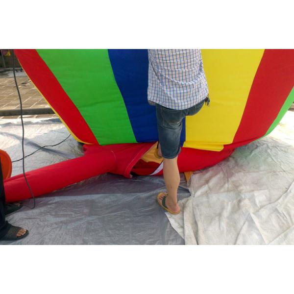 Quality Custom Rainbow Giant Inflatable Advertising Balloons For Promotion Events for sale