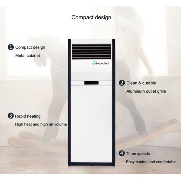 Quality 2024Golden Sun Series Cabinet Warm Air Conditioning PTC Fan Heater for sale