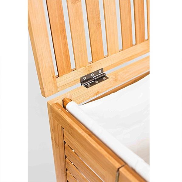 Quality Foldable Bamboo Washing Basket Laundry Hamper Storage Multifunctional for sale