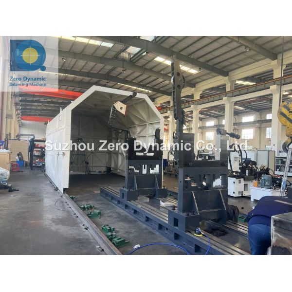 Quality High Precision 20 Ton Wind Turbine Rotor Dynamic Balancing Machine for sale