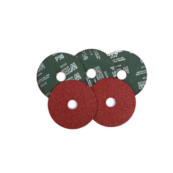 Quality 5 Inch Sanding Discs Resin Fiber Grinder Sanding Discs With Aluminum Oxide Grain for sale