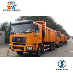 Quality SHACMAN F3000 MAN Brand Axle Tipper Dump Truck Trailer For Cocoa Palm And Crops for sale