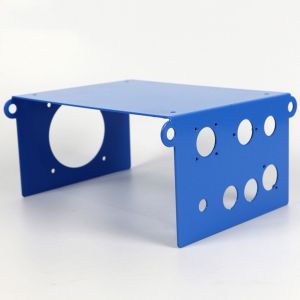 Quality Custom Glossy Powder Coated Sheet Metal Components Aluminum Panels For Housings for sale