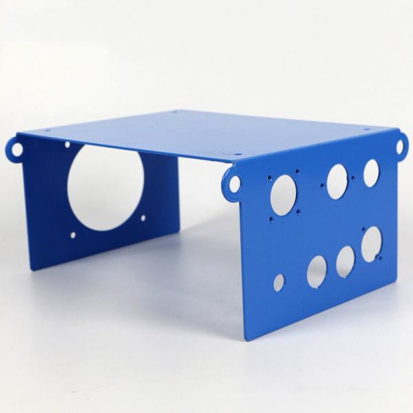 Quality Custom Glossy Powder Coated Sheet Metal Components Aluminum Panels For Housings for sale
