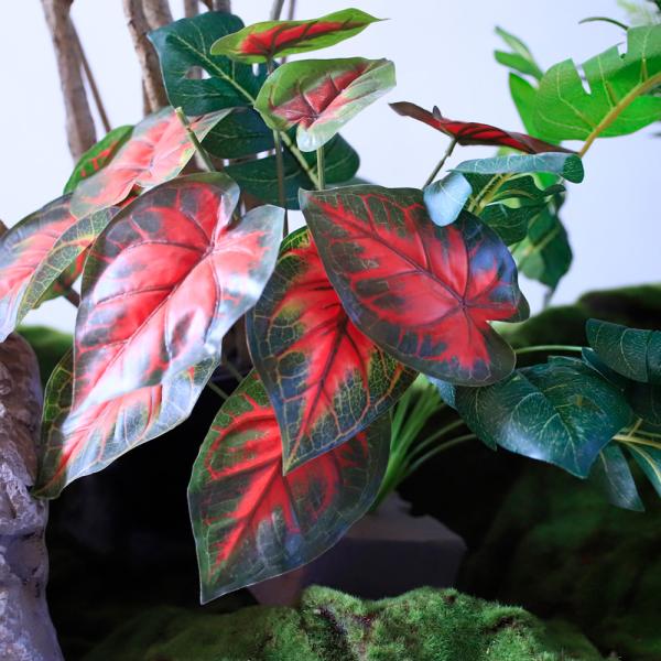 Quality Touch Silk Artificial Potted Floor Plants For Wedding Decoration for sale