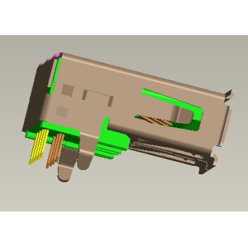 Quality 1.0Amp Input Output Connectors Usb 3 Connector Right Angle 90° Dip Type for sale