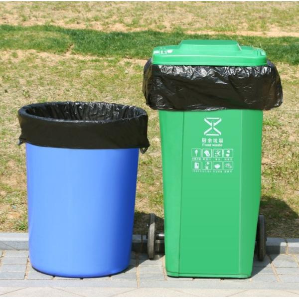 Quality Custom Order Black Thickened Large Garbage Bag for Catering Hotel Property for sale