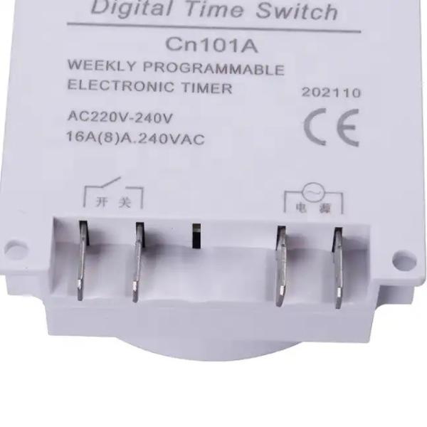 Quality 250v Digital Timing Switch CN101A CE Certification with LCD Display for sale