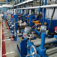 Quality ERW Steel Pipe Forming Machine Welded Tube Manufacturing Line 76.2-165 x 6mm for sale
