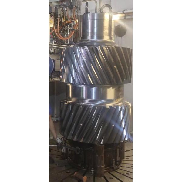 Quality Customized 28 Module Double Helical Gear Shaft for Various Industrial Applicatio for sale