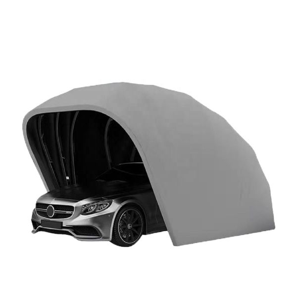 Quality 2024 Luxury Foldable Car Garage with Grey Color and Durable Aluminum Material for sale