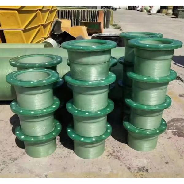 Quality Smooth FRP / GRP Flanges Corrosion Resistant Fiberglass Ventilation Flange for sale