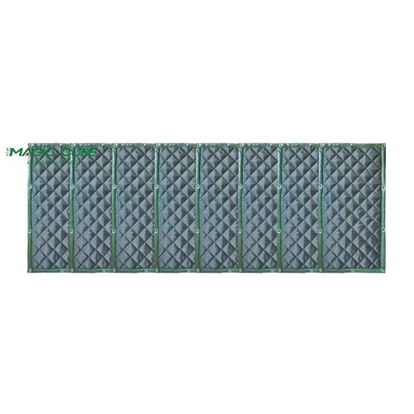 Quality Polyester Wool Outdoor Noise Barrier Fire Resistance For construction site for sale