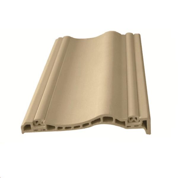 Quality Hotel Applications Co-Extruded PVC Mouldings for Durable WPC Door Frame for sale
