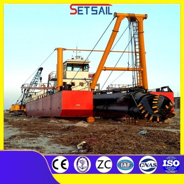 Quality Shijiazhuang Solid Pump 12 Inch Cutter Suction Sand Dredger with Carriage Full for sale